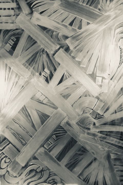 Passageway - MCCLØZKEY - Paintings & Prints, Abstract, Text - ArtPal