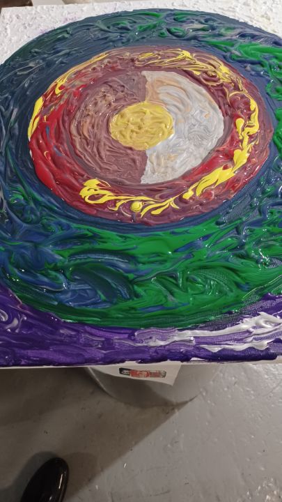 Sheild Circles - Modern Art Studio Gallery - Paintings & Prints ...