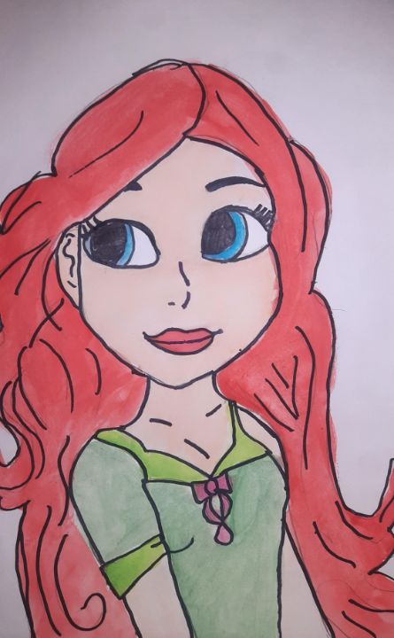 drawing disney princess Ariel - sum-80 gallery - Paintings & Prints ...