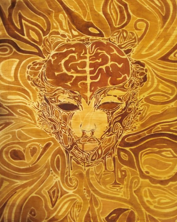 The deep dark inbetween - ANKUNDA - Paintings & Prints, People ...