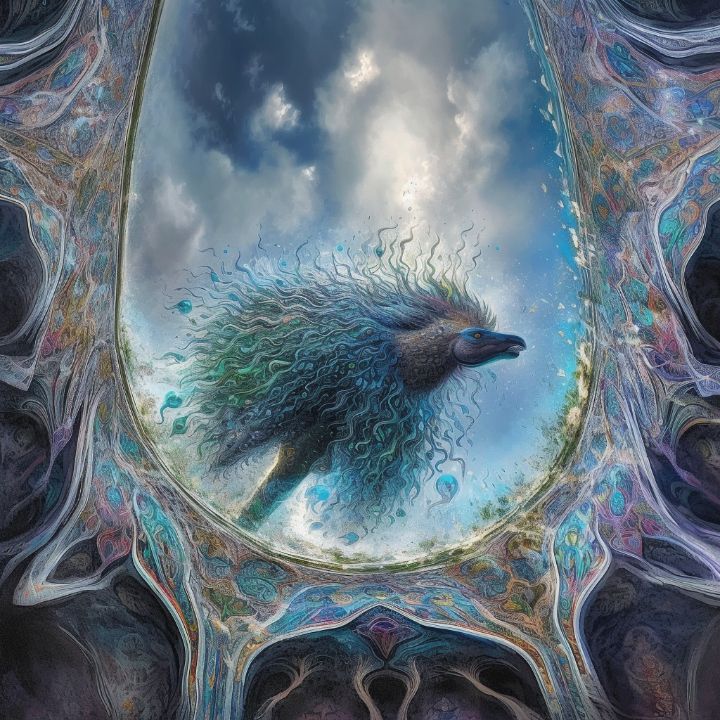 Mirror to the Other Dimension - ai_pocalypse - Digital Art & AI ...