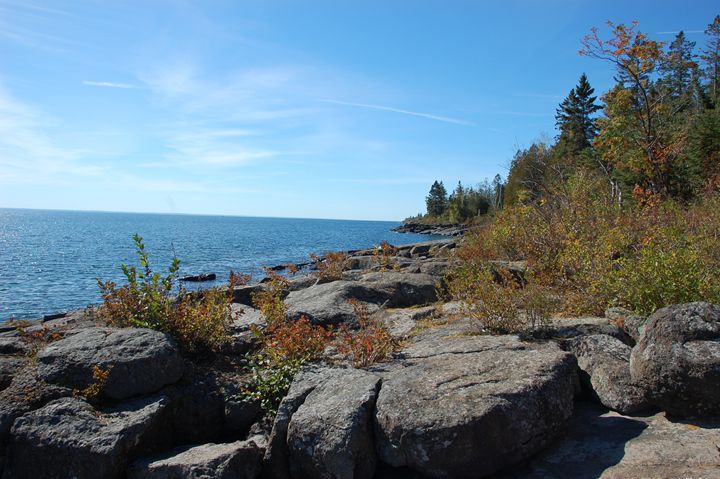 Lake Superior on the Rocks - NorthShoreSDT - Photography, Landscapes ...