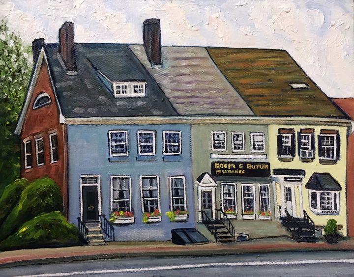 Roger Butler Building - Richard Nowak Fine Art - Paintings & Prints ...