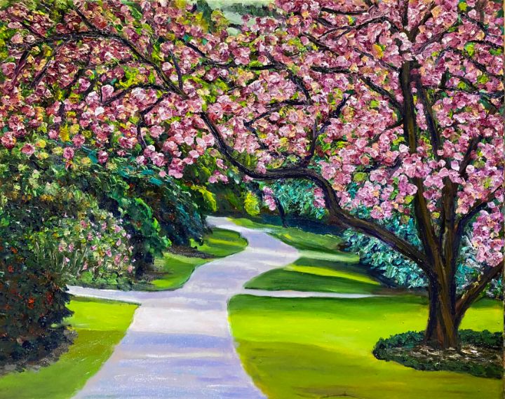Path to New England Spring Blossoms - Richard Nowak Fine Art ...