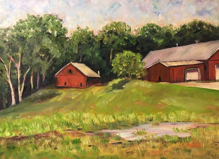 Southwick Barns - Richard Nowak Fine Art - Paintings & Prints ...