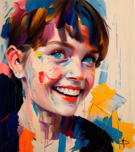 A smile is a good reply - Put a Smile Out There - Digital Art, People ...