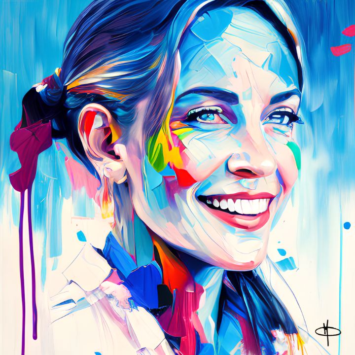 Put a Smile Out There - Digital Art & AI