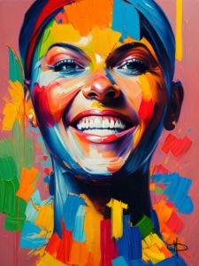 A smile is a good reply - Put a Smile Out There - Digital Art, People ...