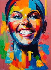 A smile is a good reply - Put a Smile Out There - Digital Art, People ...
