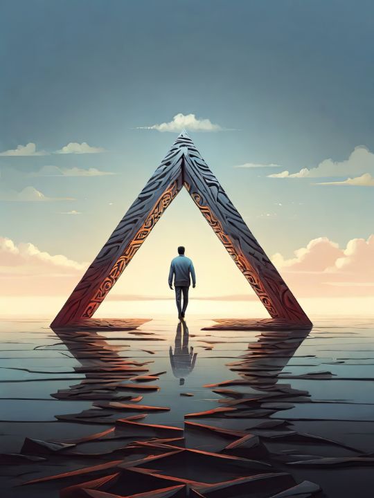 Heaven And Good Person - T98 - Drawings & Illustration, Abstract, Other ...