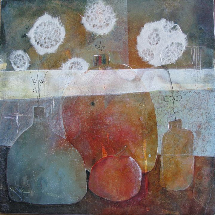 paperwhites - art by debo - Paintings & Prints, Still Life, Vases ...