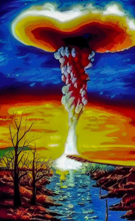 Bright mushroom cloud - Photoz2art - Digital Art & AI, Fantasy ...