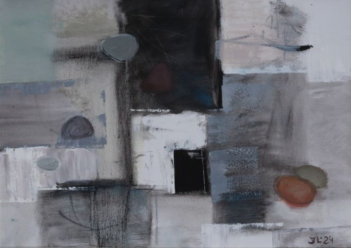 Everything Is Ahead - Julija Levuskane - Paintings & Prints, Abstract, Irregular Forms - ArtPal