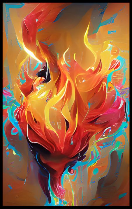 Flames - Dreams - Digital Art, Abstract, Other Abstract - ArtPal