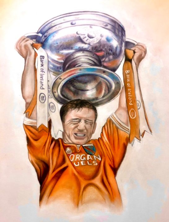 Kieran McGeeney - David Bell Artist - Paintings & Prints, Sports & Hobbies, Football - ArtPal