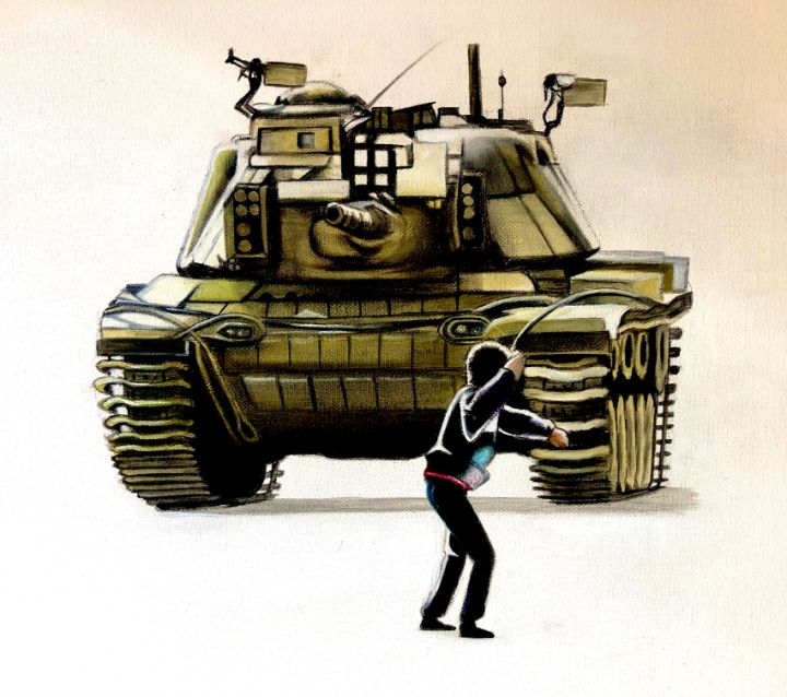 Resistance - David Bell Artist - Paintings & Prints, Politics ...