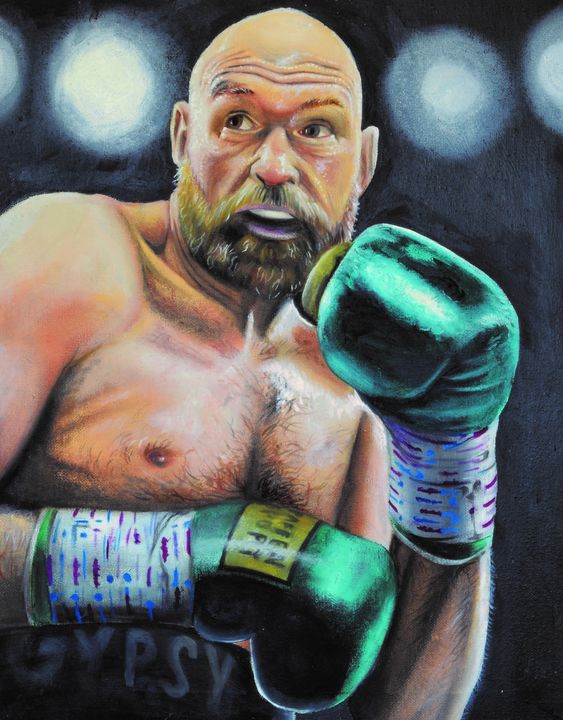 Tyson Fury - David Bell Artist - Paintings & Prints, Sports & Hobbies, Boxing - ArtPal