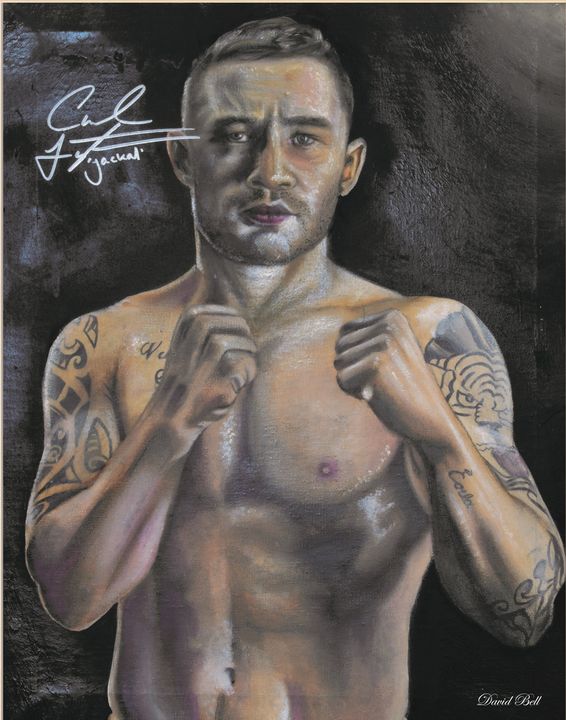 Carl 'The Jackal' Frampton - David Bell Artist - Paintings & Prints, Sports & Hobbies, Boxing ...