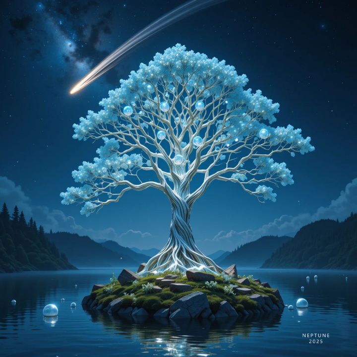 The Prophecy Tree - Neptune's Gallery - Digital Art & AI, Abstract ...