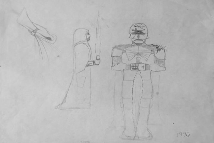 Knight Saber Drawing - Neptune's Gallery - Drawings & Illustration ...