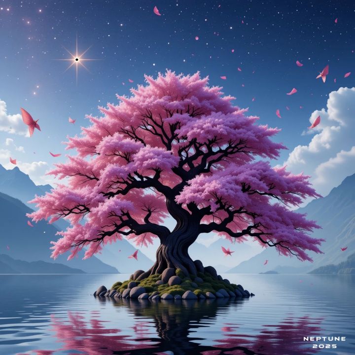 Reflections - The Art Of Neptune - Digital Art & AI, Flowers, Plants ...