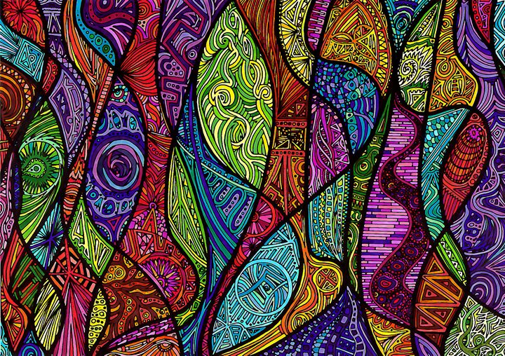 7 - My Art - Drawings & Illustration, Abstract, Geometric - ArtPal