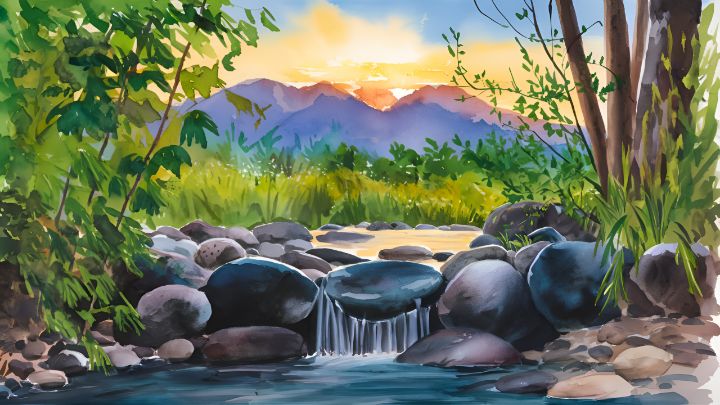 calm - Art and décor - Digital Art & AI, Flowers, Plants, & Trees ...