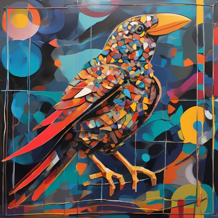 Multimedia Swamp - Paintings & Prints, Digital Art & AI