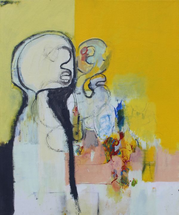 Keep On Talking to the Unknown - Amal - Paintings & Prints, Abstract ...