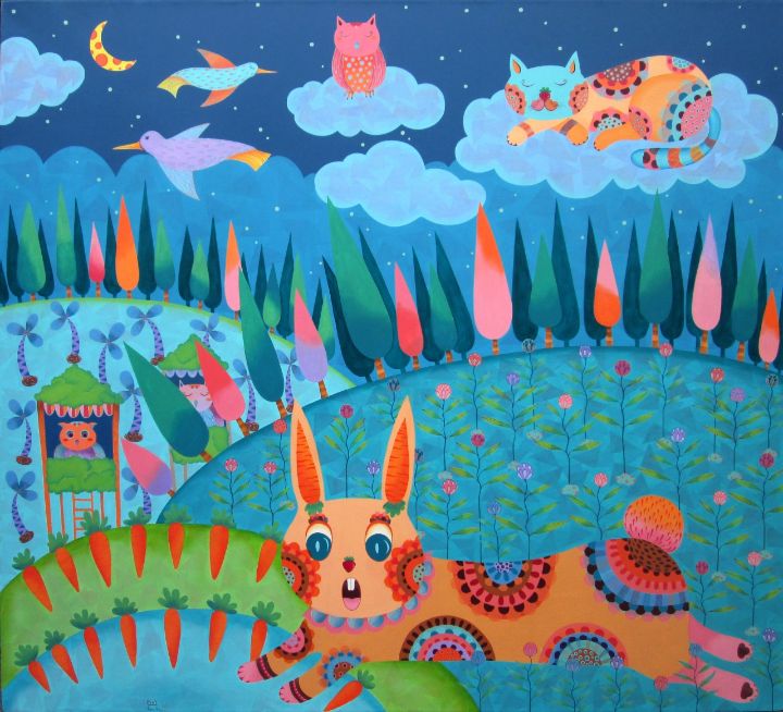 Running for spirit - Art by fika - Paintings & Prints, Animals, Birds ...
