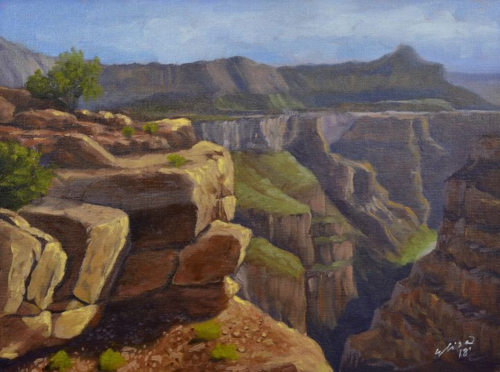 "Grand Canyon" - Elisa Arancibia -Studio - Paintings & Prints ...