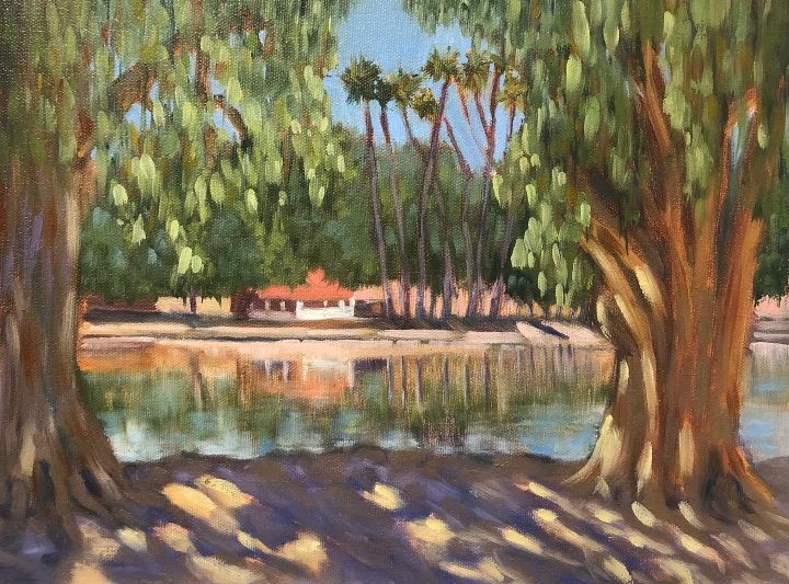 "Lake Evans" - Elisa Arancibia -Studio - Paintings & Prints, Landscapes ...