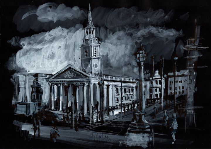 St Martins in the Field, London - Pascal Fessler - Paintings & Prints ...
