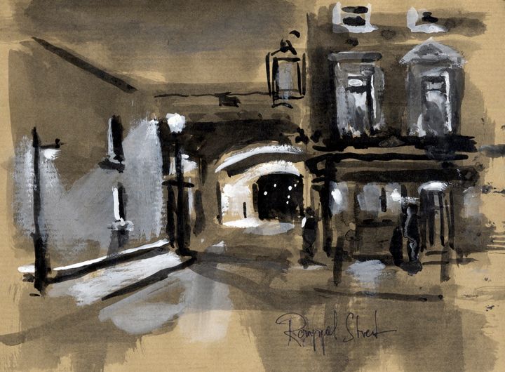 Roupell Street, London - Pascal Fessler - Paintings & Prints ...