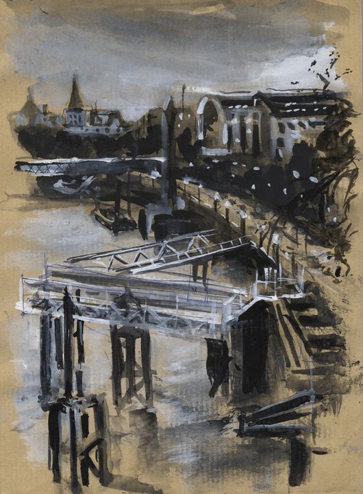 Charing Cross station, London - Pascal Fessler - Paintings & Prints ...
