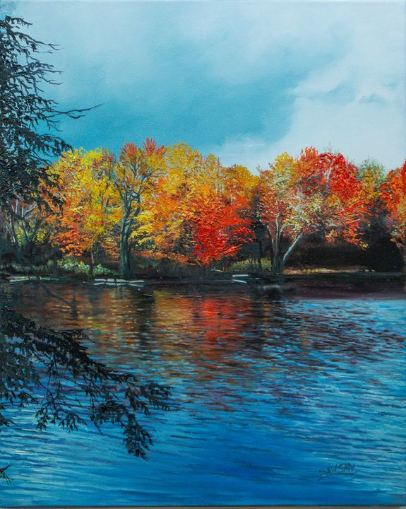 Gatineau Park/Photo by Kevin Dodds - SawsanArtGallery - Paintings ...