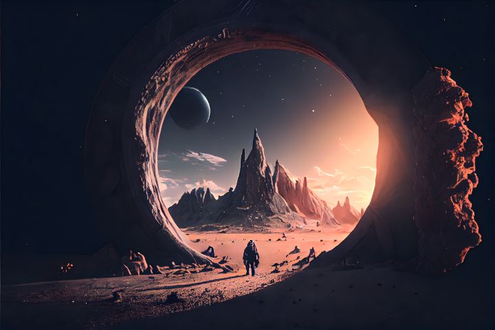 Walking Through An Ancient Portal - MYC - Digital Art, Fantasy ...