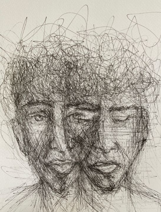 split - art by shiraz - Drawings & Illustration, People & Figures ...