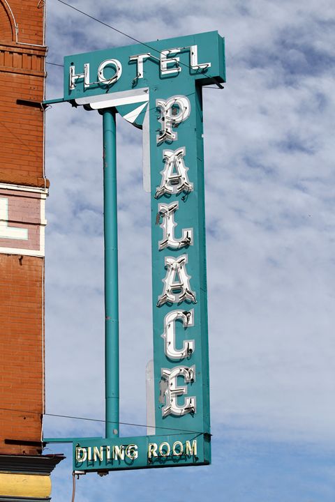 The Palace Hotel Sign - Catherine Sherman - Photography, Places ...