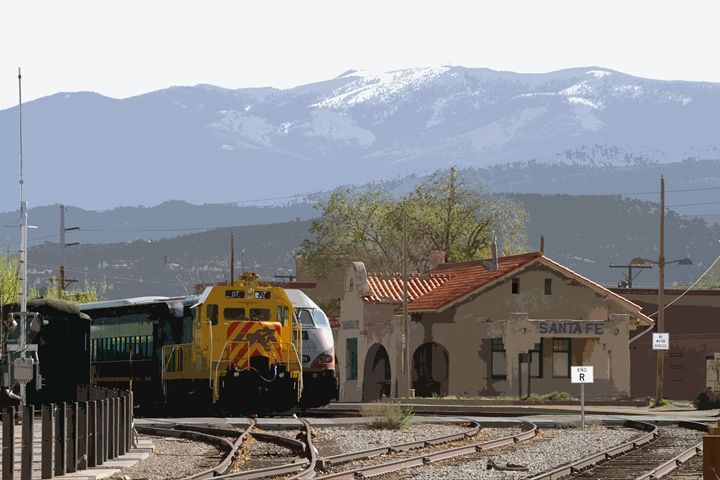 Santa Fe Train Depot - Catherine Sherman - Photography, Places & Travel ...
