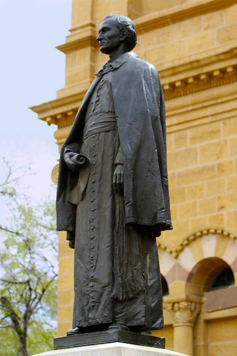 Archbishop Jean-Baptiste Lamy Statue - Catherine Sherman - Photography ...