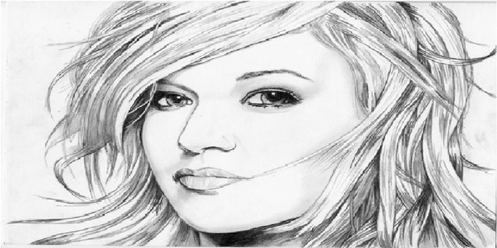 Kelly Clarkson - Country Creations by Ann Marie - Drawings ...
