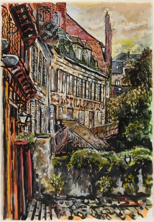 BRIEVE 1960 - Ivan Albright - Paintings & Prints, People & Figures ...