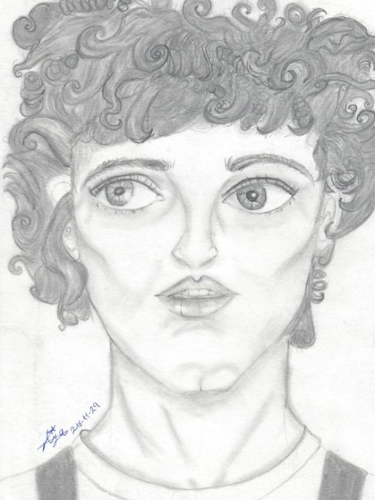 Aaaaa - AyA - Paintings & Prints, People & Figures, Portraits, Male ...