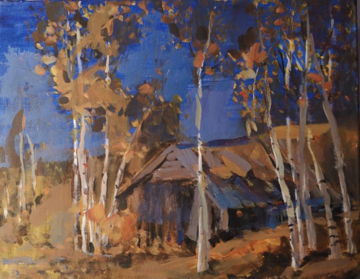 Tom's Chalet - Hui Tong - Paintings & Prints, Landscapes & Nature ...