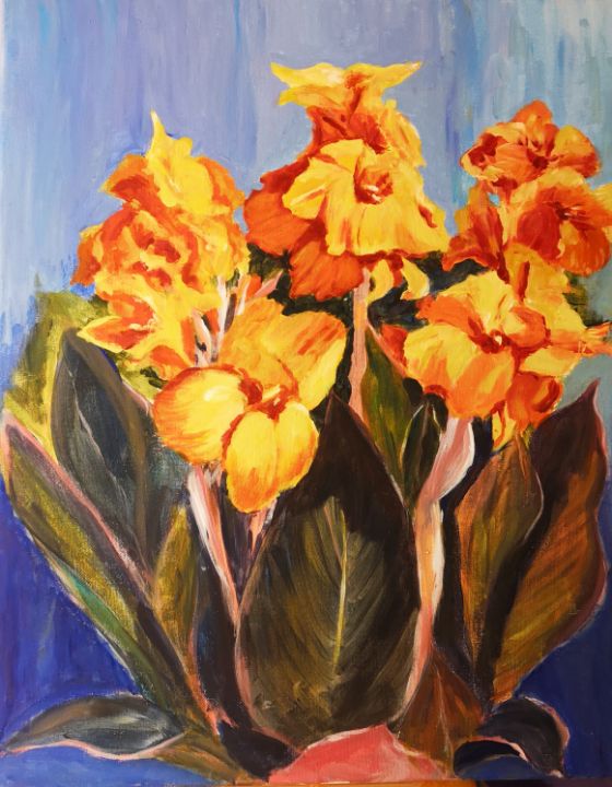 Cana Liliy - Hui Tong - Paintings & Prints, Flowers, Plants, & Trees ...