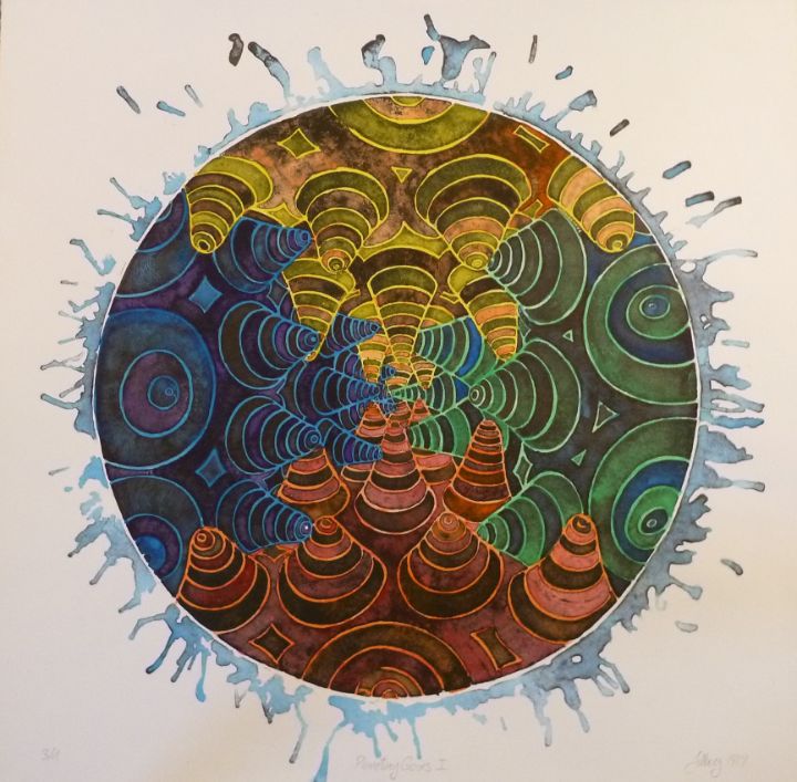 Planetary Gears, 1987 - Robert Filbey - Paintings & Prints, Astronomy ...