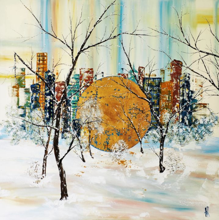 Big Sun - Anne Robin - Paintings & Prints, Landscapes & Nature ...