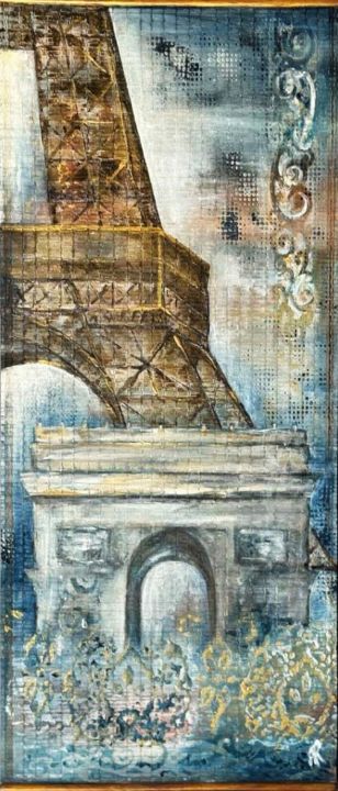 A Paris - Anne Robin - Paintings & Prints, Buildings & Architecture ...