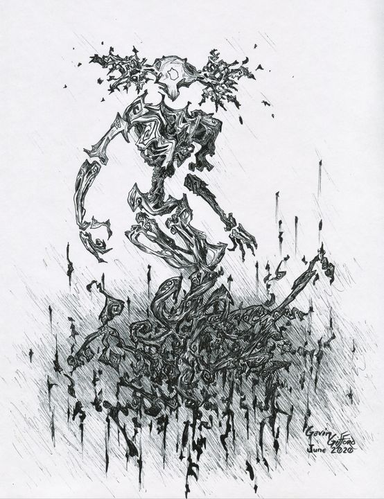 Cloud Monster - Gavin Gifford Art - Drawings & Illustration, Fantasy ...